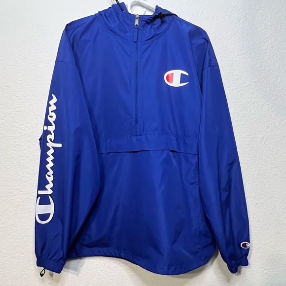 Champion | Jackets & Coats | Champion Mens Hoodie 2 Zip Windbreaker ...